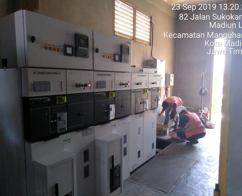Project SCADA Gardu PT. INKA – Panel PLC|Control Panel Listrik ...